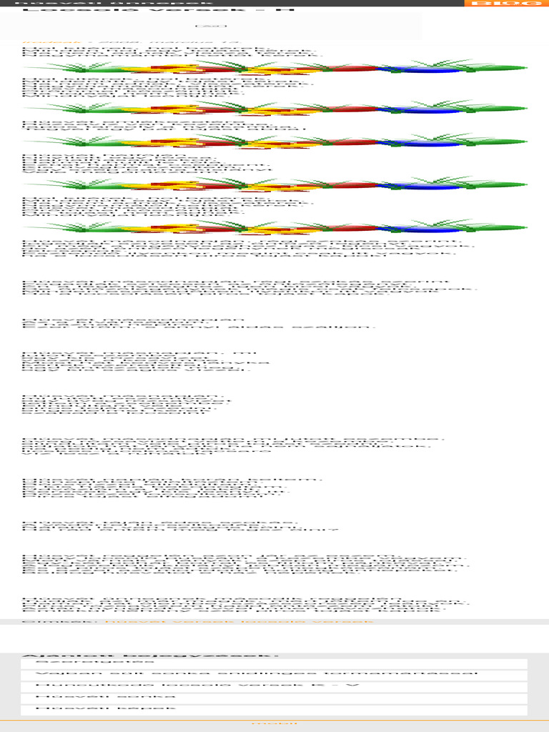 Locsoló Versek - H - Húsvéti Ünnepek | PDF