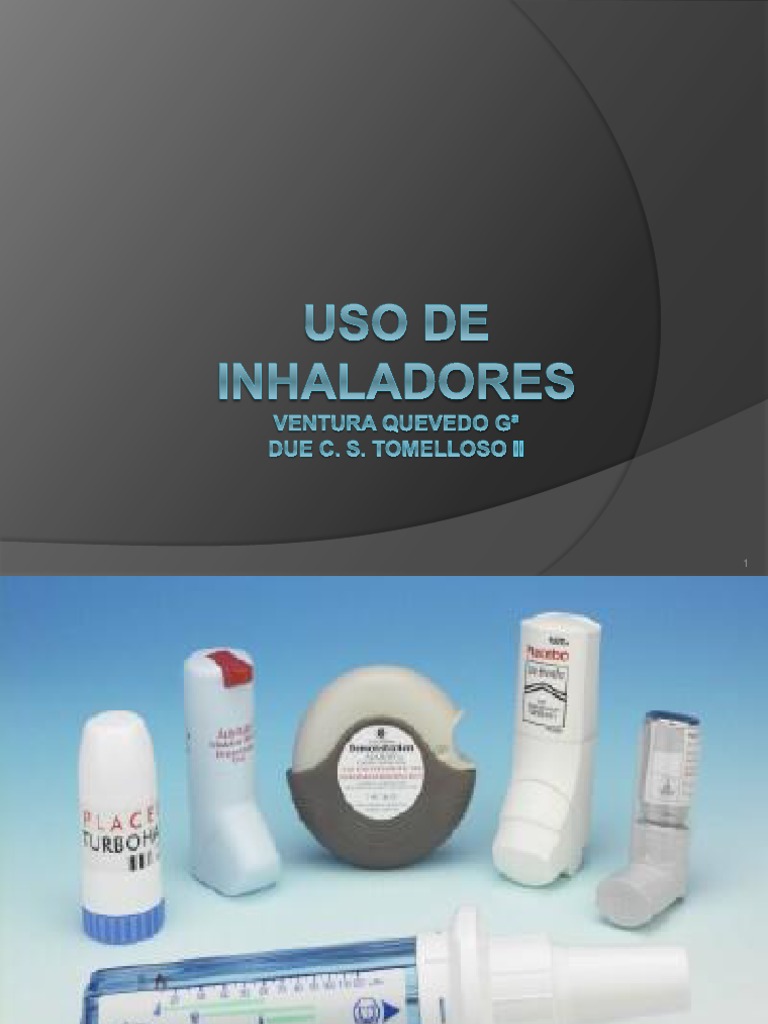 Uso de inhaladores | Medicamentos con receta | Asma