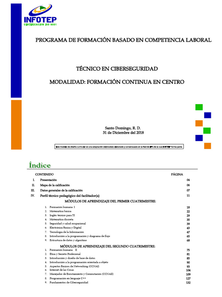 Programa Ciberseguridad | PDF