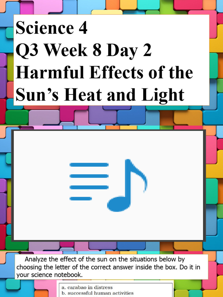 Sun's Impact on Living Things | PDF