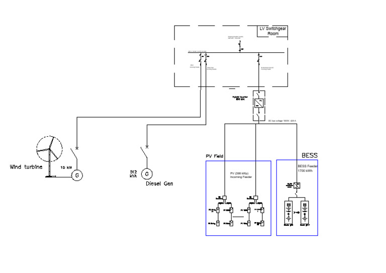 LV Switchgear Room: Outgoing Feeders (Loads) 366.6 KW, 106 kVAR | PDF