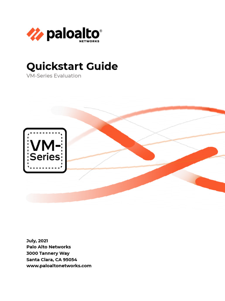 VM Series Evaluation Quickstart Guide | PDF | Computers