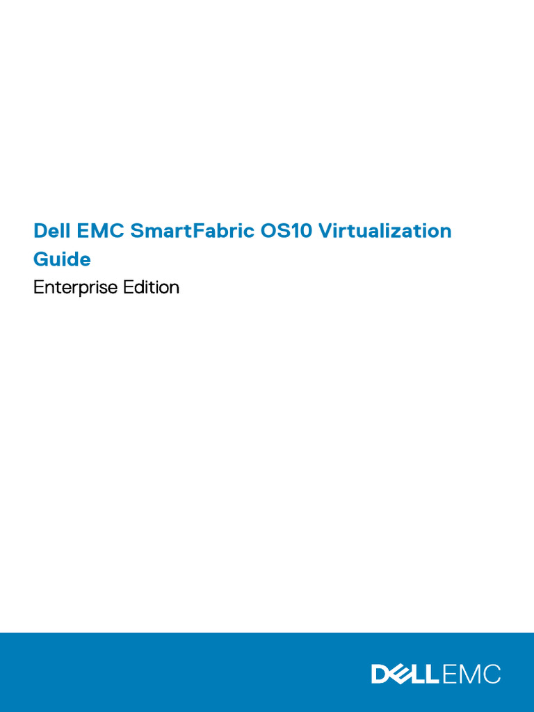 Os10 Virtualization Guide | PDF