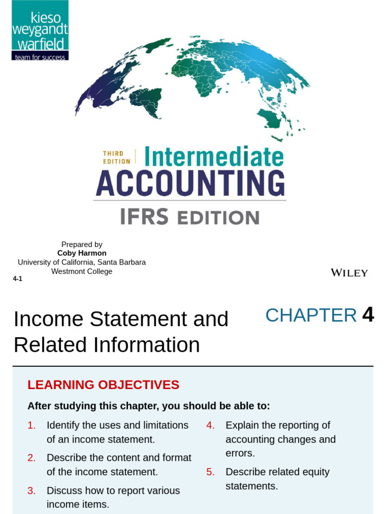 ch04 Income Statement | PDF | Income Statement | Depreciation