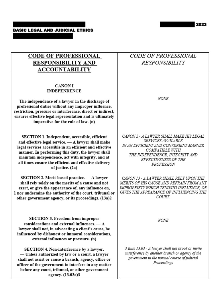 Matrix Code of Professional Responsibility and Accountability & CPR | PDF