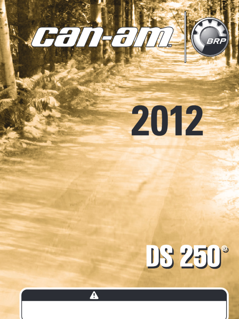 Manual Can-AM 2012 | PDF
