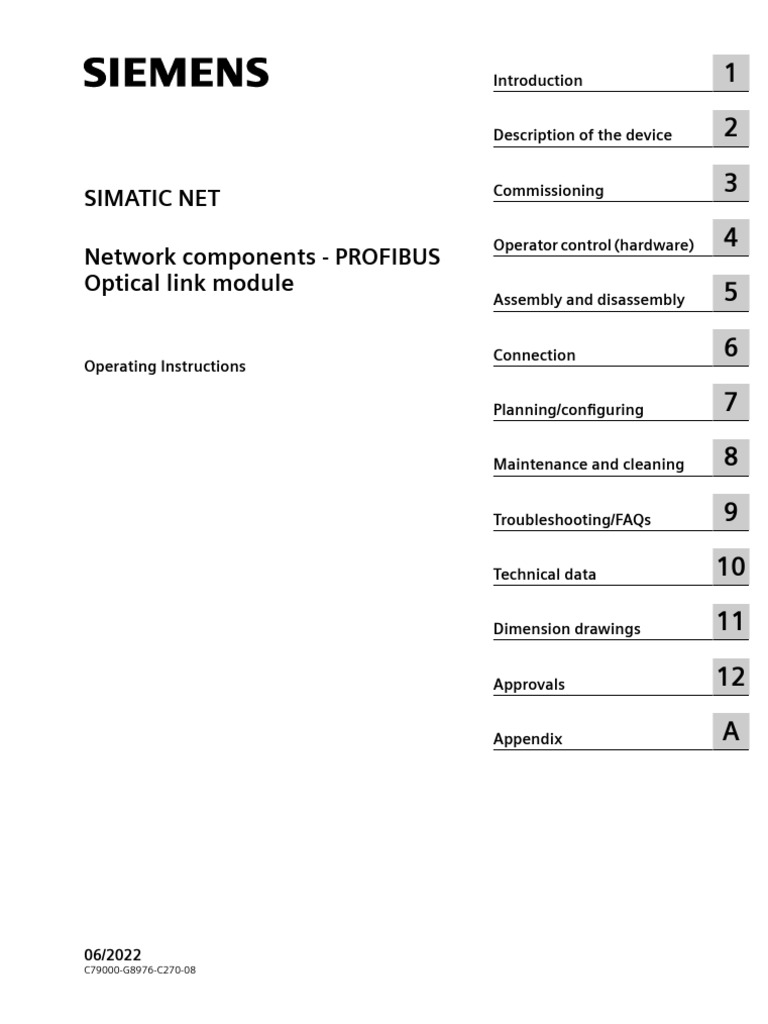OLM G12 Siemens | PDF | Optical Fiber | Network Topology