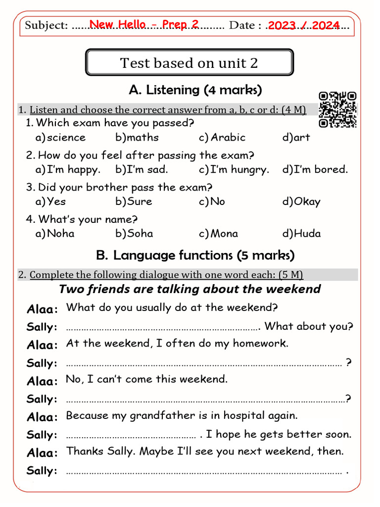 New Hello 2 | PDF | Ellipsis | Human Communication