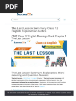 Word Meanings of The Last Lesson | PDF | Human Communication