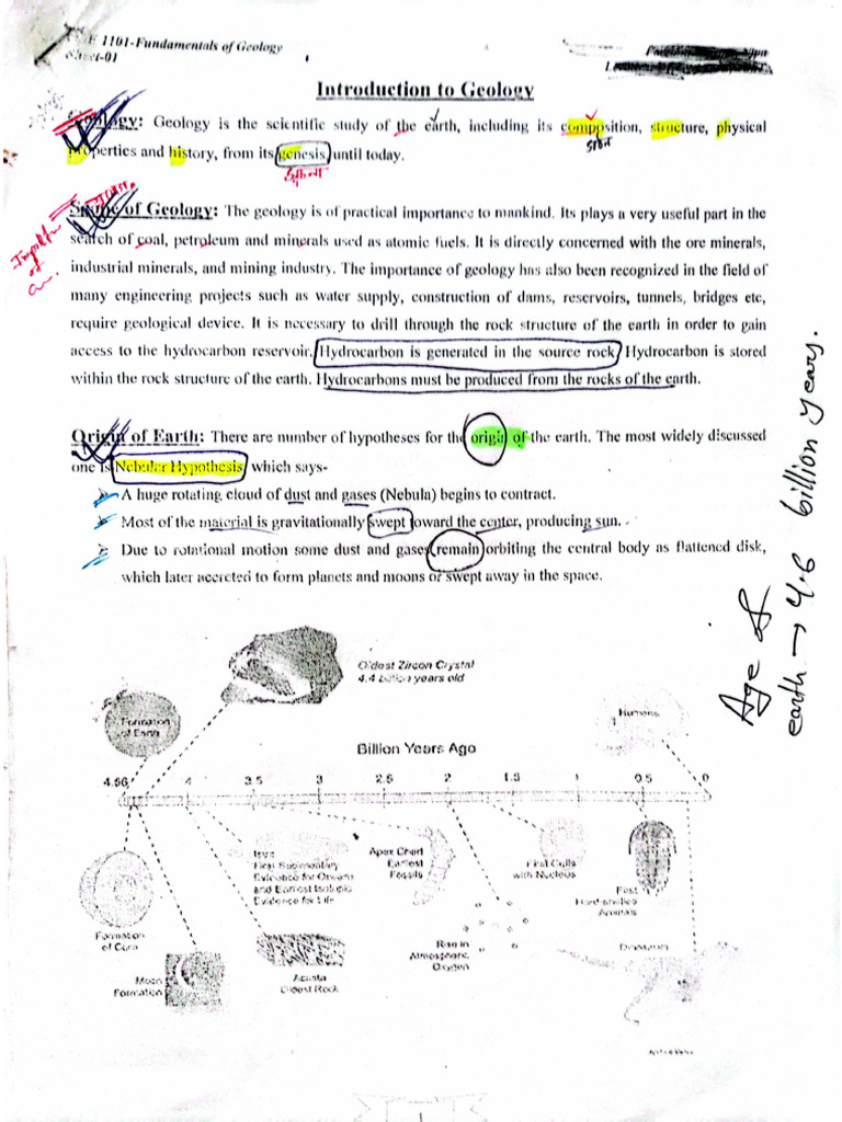 Fundamentals of Geology | PDF