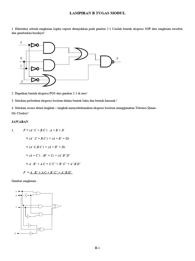 LAMPIRAN B TUGAS MODUL Unit 2 | PDF | Metode & Bahan Ajar