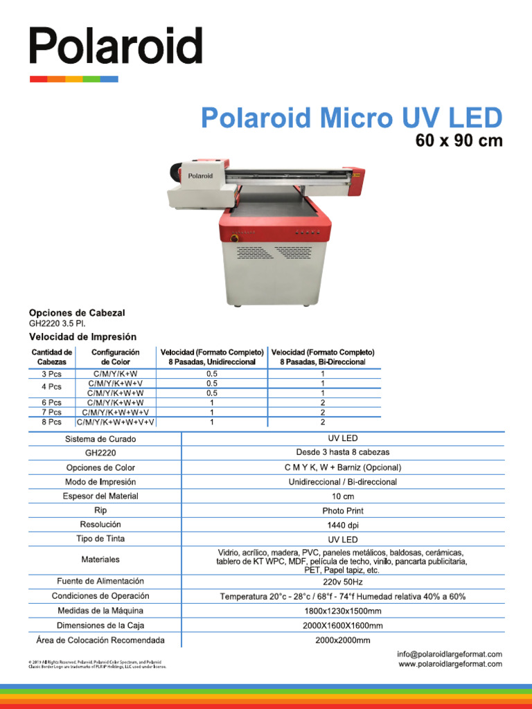 Polaroid Micro UV LED | PDF