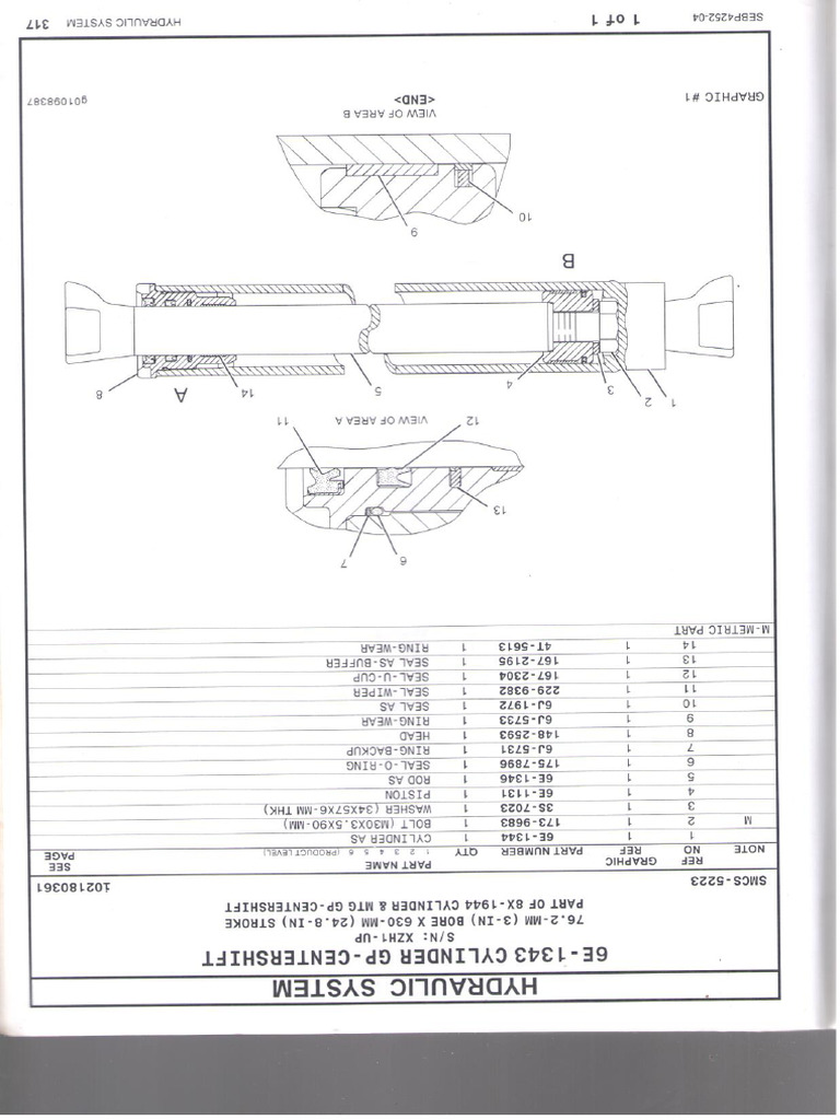 6E-1343 Cylinder GP - Centershift | PDF