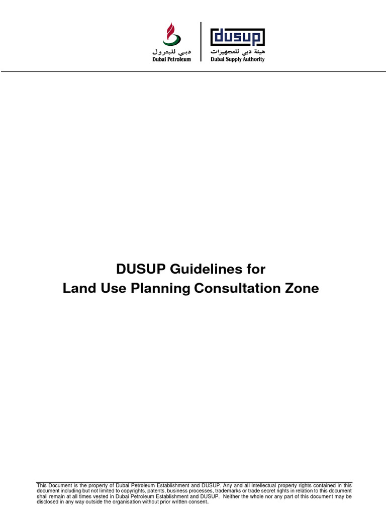 DP OPSON 0160 DUSUP Guidelines For Land Use Plan Consultation Zone ...