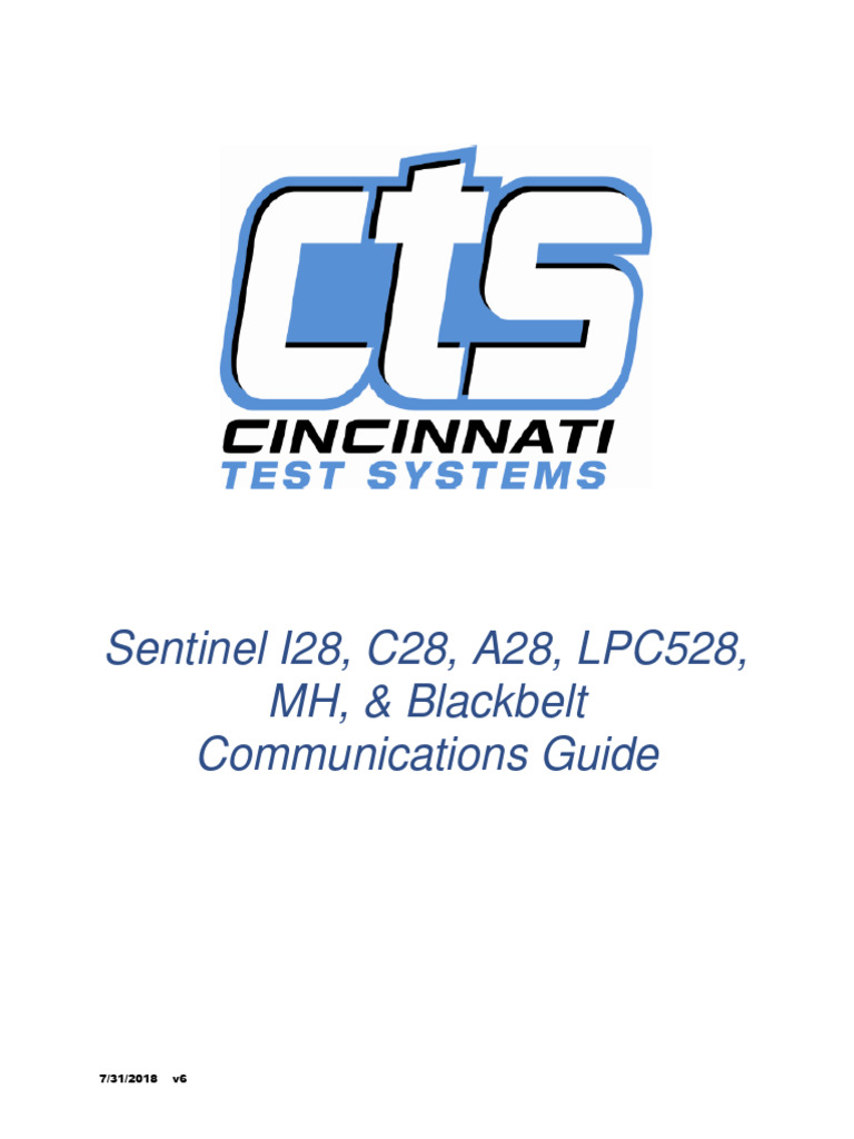 Sentinel Communication Guide v6 07312018 | PDF