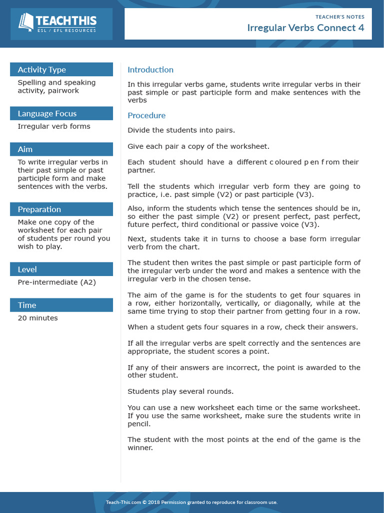 Irregular Connect 4 | PDF