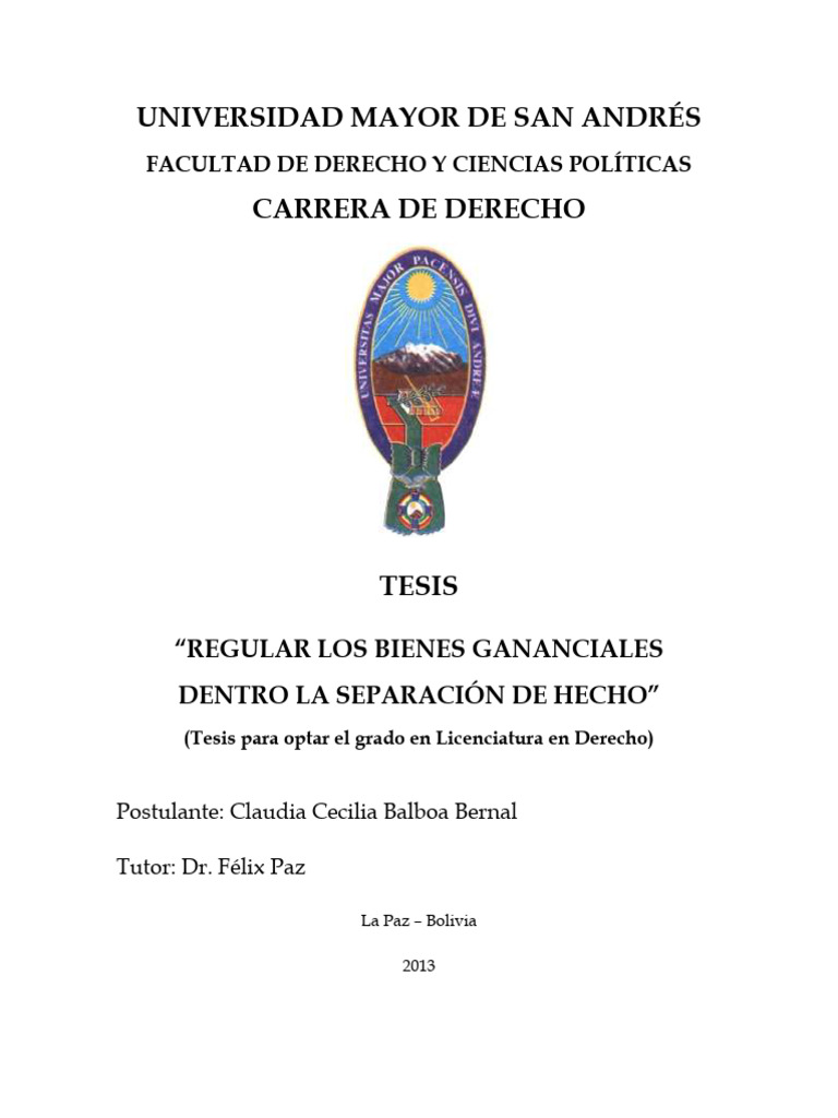 Regulacion de Bienes Gananciales | PDF