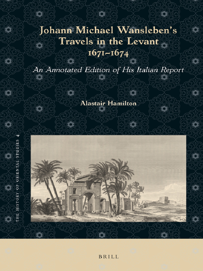 (History of Oriental Studies, 4) Hamilton Alastair - Johann Michael ...