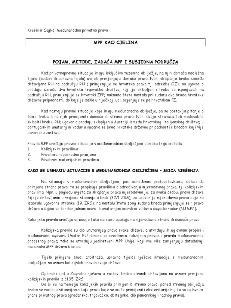 MPP Skripta Sajko Bez EU - Comic Sloca | PDF