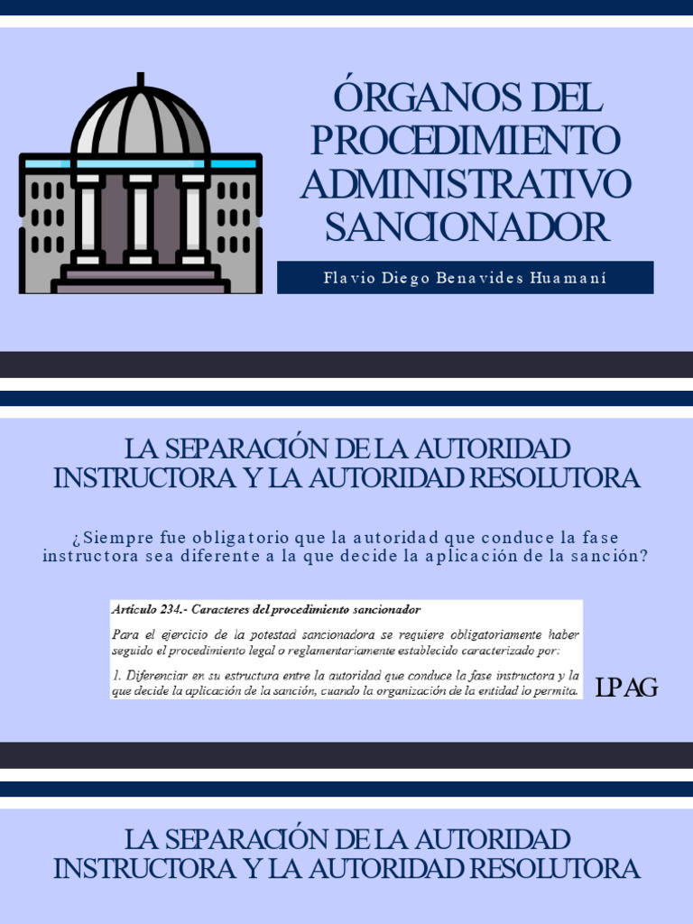 Separación de Autoridades en Sanciones | PDF | Negocios