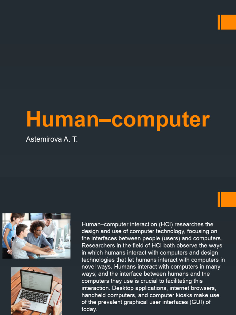 Human Computer | PDF