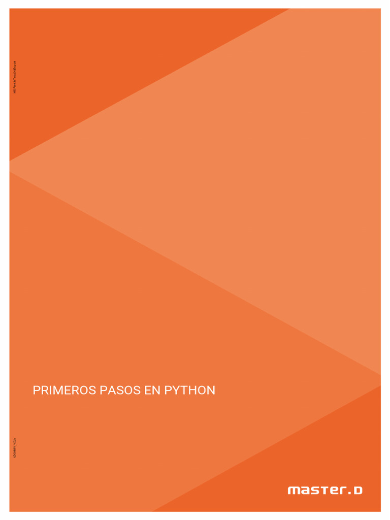 Primeros Pasos en Python | PDF | Arte | Tecnología e ingeniería