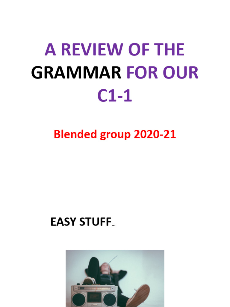 c1 1 Review Blended 2021 | PDF | Part Of Speech | Adjective c1 1 Review Blended 2021 | PDF | Part Of Speech | Adjective
