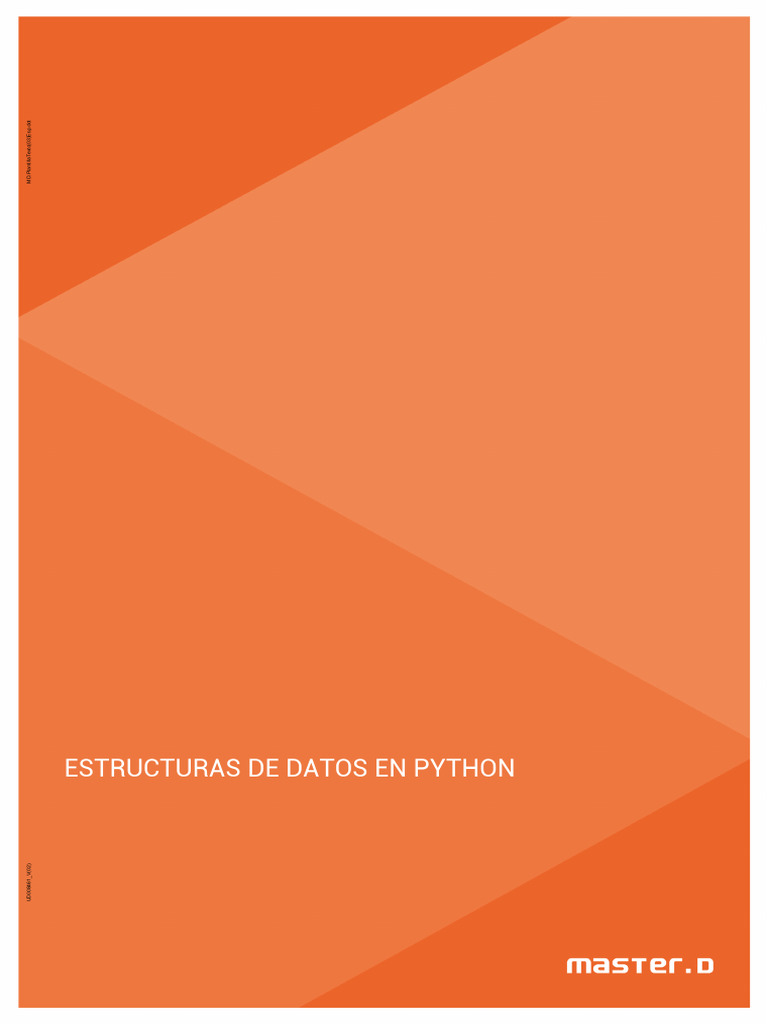 Estructuras De Datos En Python Pdf Python Lenguaje De Programación 