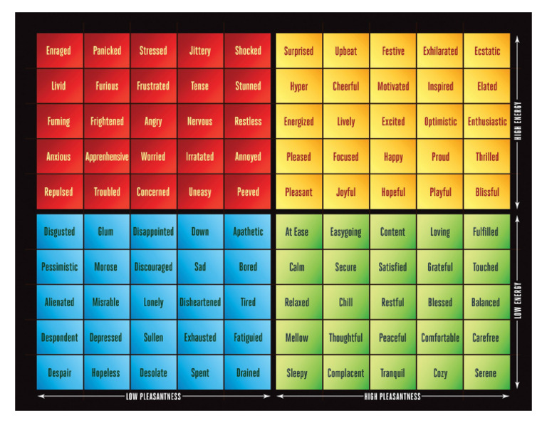 Emotional Intelligence Mood Meter | PDF