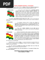 Himno y Significado de la Bandera Boliviana | PDF | Nación | América ...