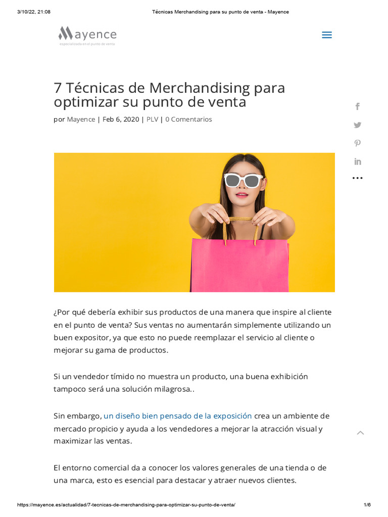 Técnicas de Merchandising Efectivas | PDF | Marca | Cliente