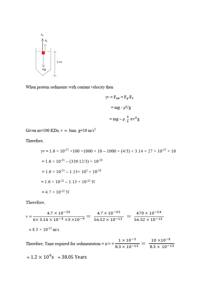 BB681 Sedimentation Problem Solution | PDF