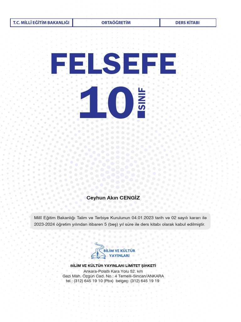 Felsefe Bilim Ve Kultur | PDF