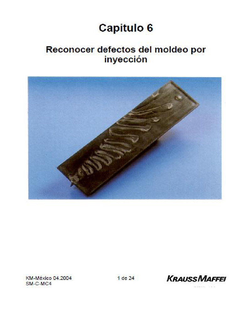 Defectos Moldeo Por Inyección - KM | PDF