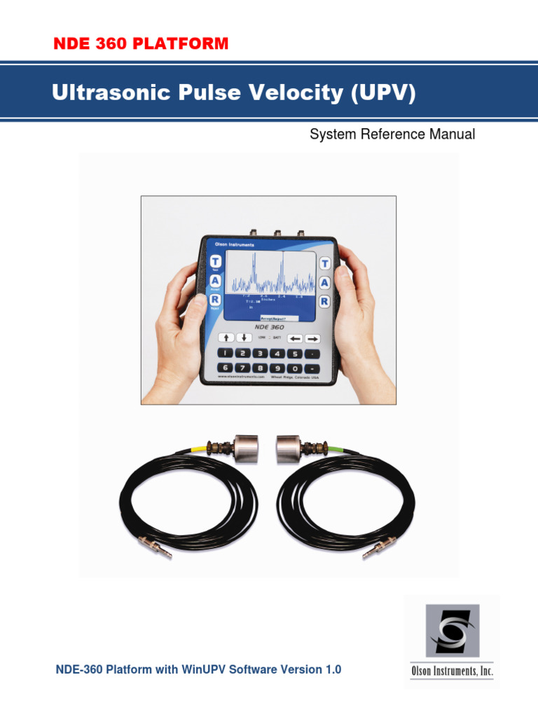 Anexo Documentos NDE 360 | PDF | Battery Charger | Ultrasound