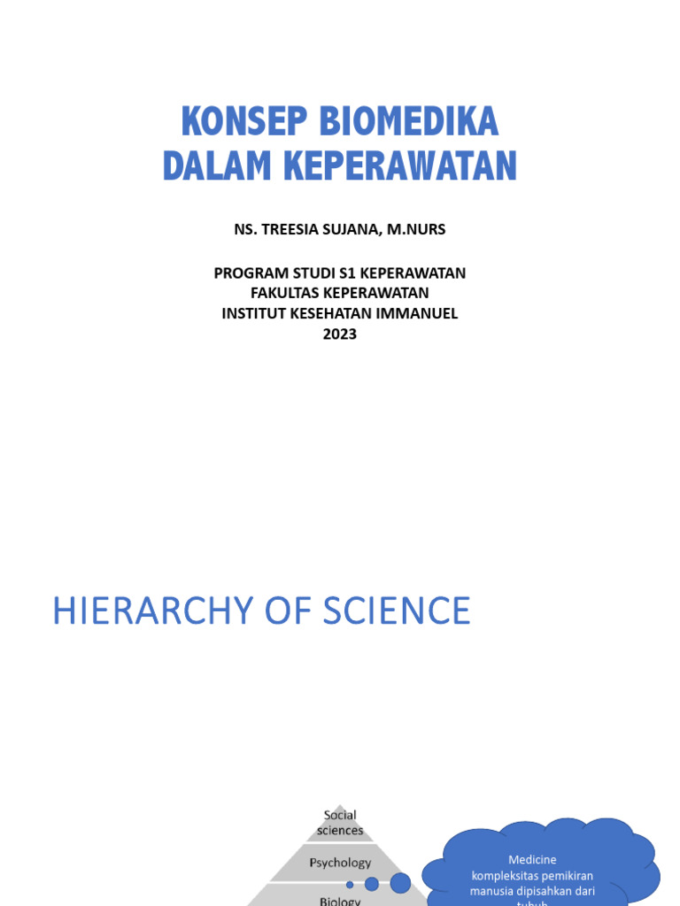 Konsep Biomedika DLM Kep Idk1 | PDF