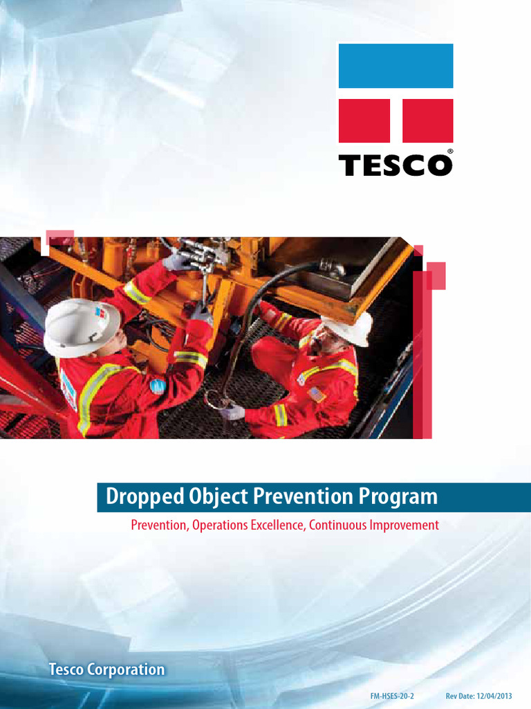 Tesco Drops Program v15 Low Rez Final | PDF | Risk | Hazards