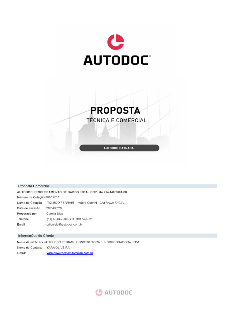 Autodoc Proposta Comercial 1707 | PDF