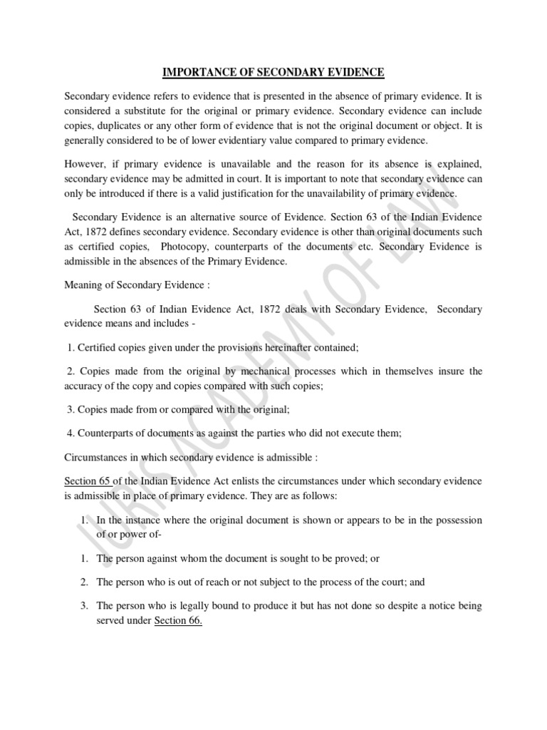 Evidence | PDF | Evidence (Law) | Legal Procedure