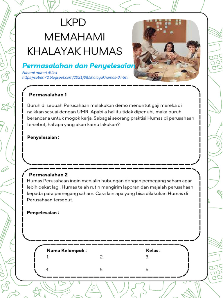 LKPD Khalayak Humas | PDF