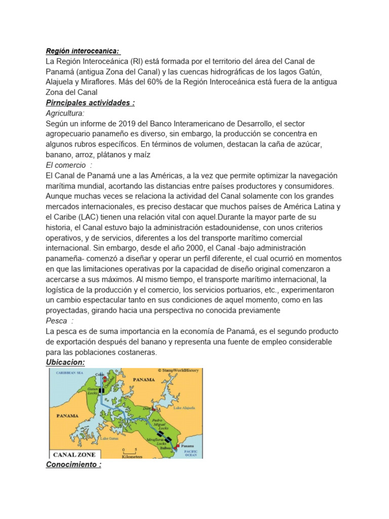 Región Interoceánica | PDF | Economias