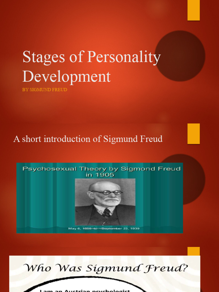 Stages of Personality Development According Sigmund Freud | PDF ...