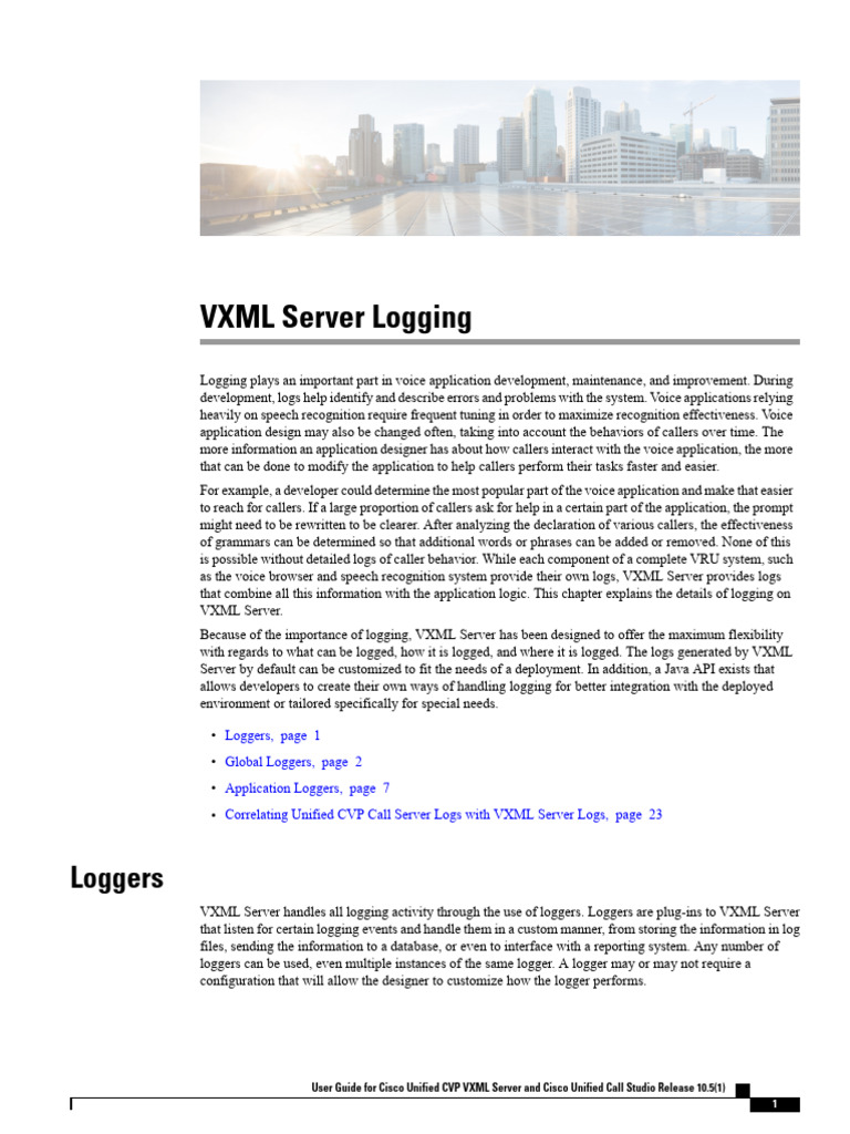 VXML Server Logging | PDF | Business
