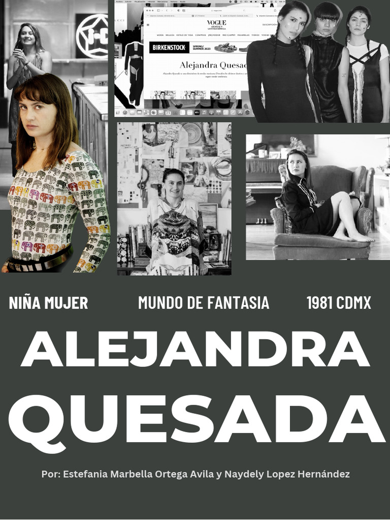 Investigación Alejandra Quesada | PDF | Moda | México