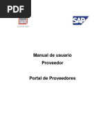 Manual de Usuario - Portal de Proveedores ICA | PDF | Archivo de computadora | Software