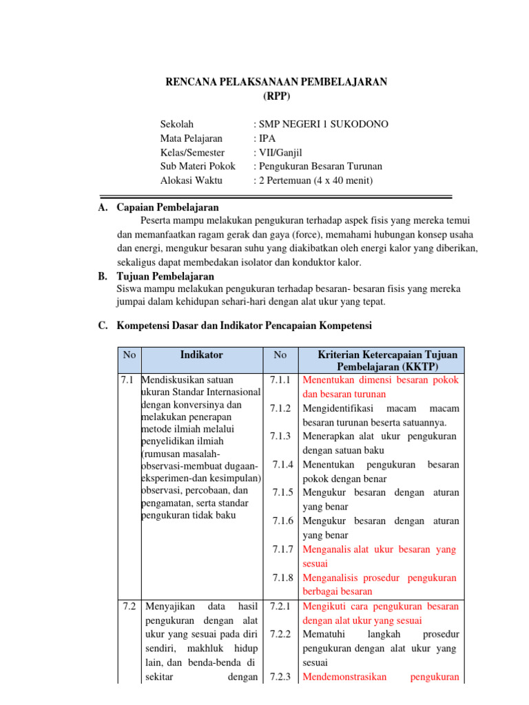 Pengukuran Besaran Turunan | PDF | Karier & Perkembangan | Seni