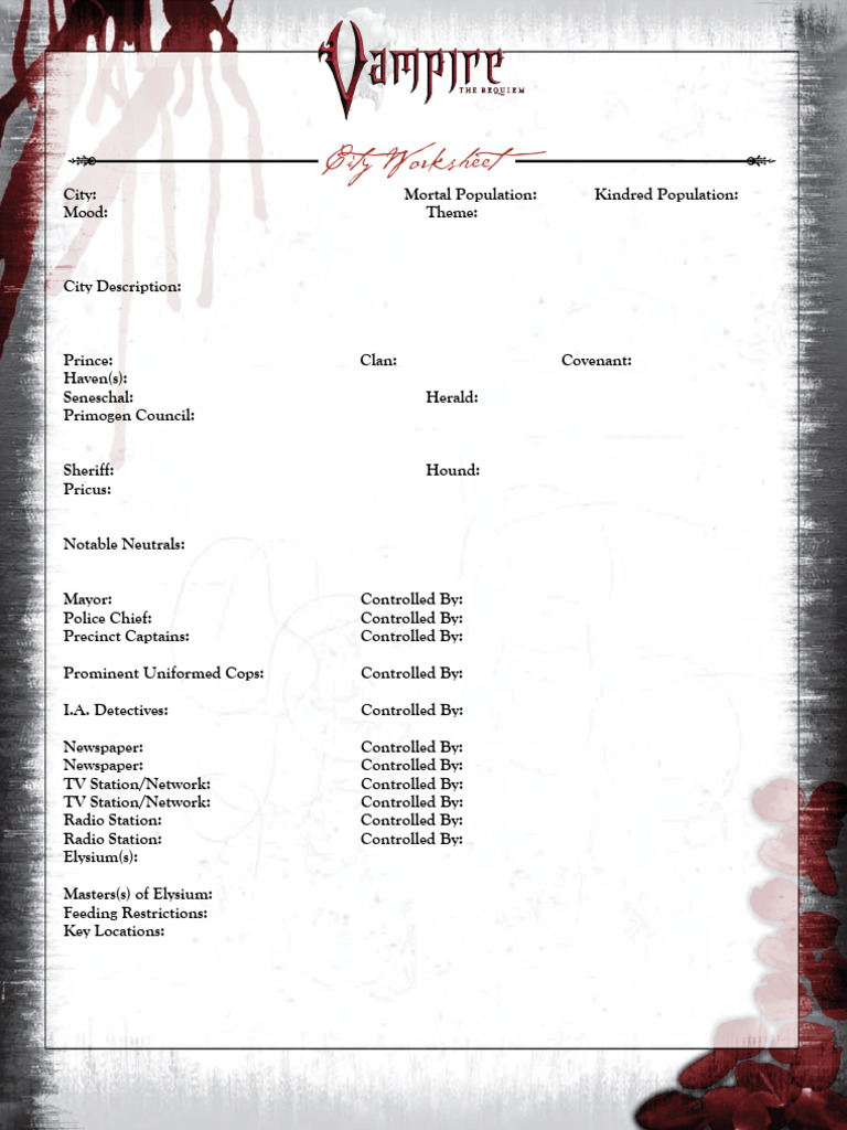 City and Kindred Population Worksheet | PDF | Finance & Money ...