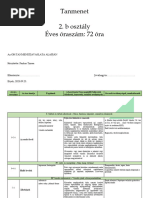 Rajz Tanmenet 1. Osztály | PDF