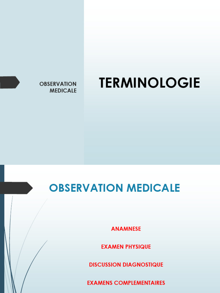 Observation Medicale | PDF | Imagerie médicale | Endoscopie