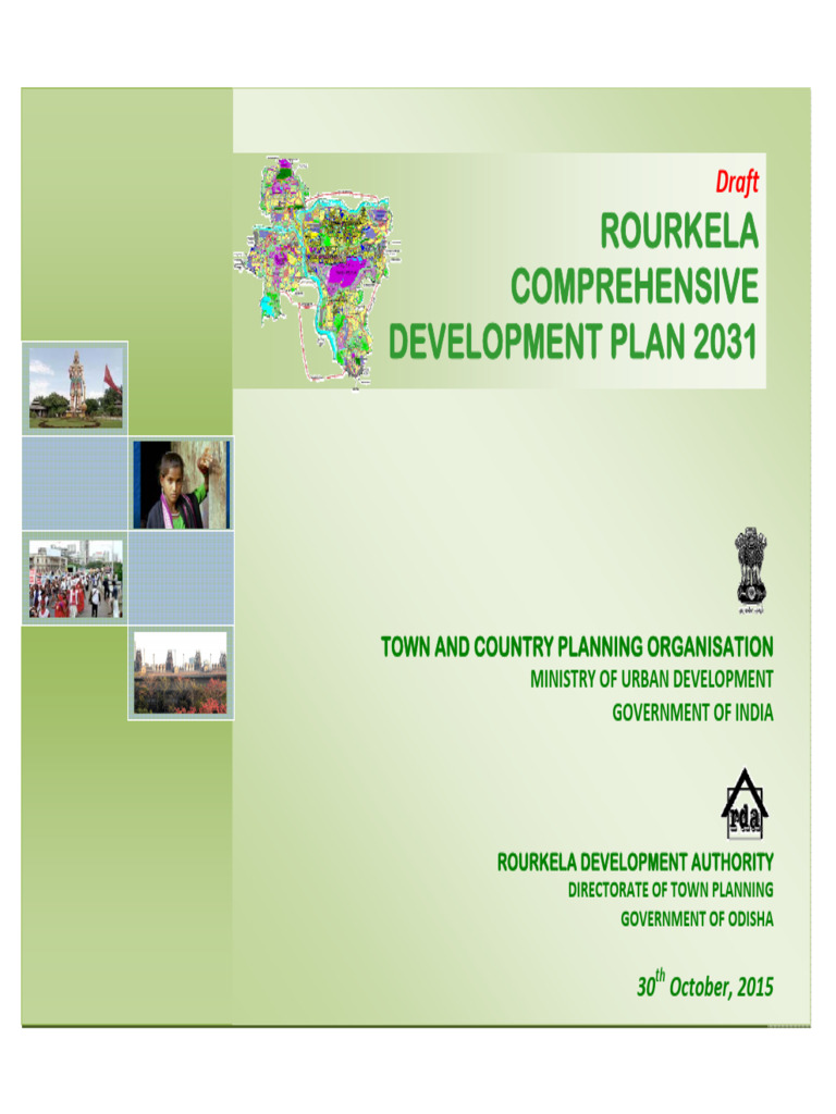 Concept Rourkela Comprehensive Development Plan Draft Town and Country ...